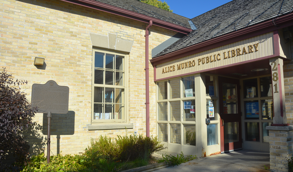 Alice Munro Library Branch | Huron County Library