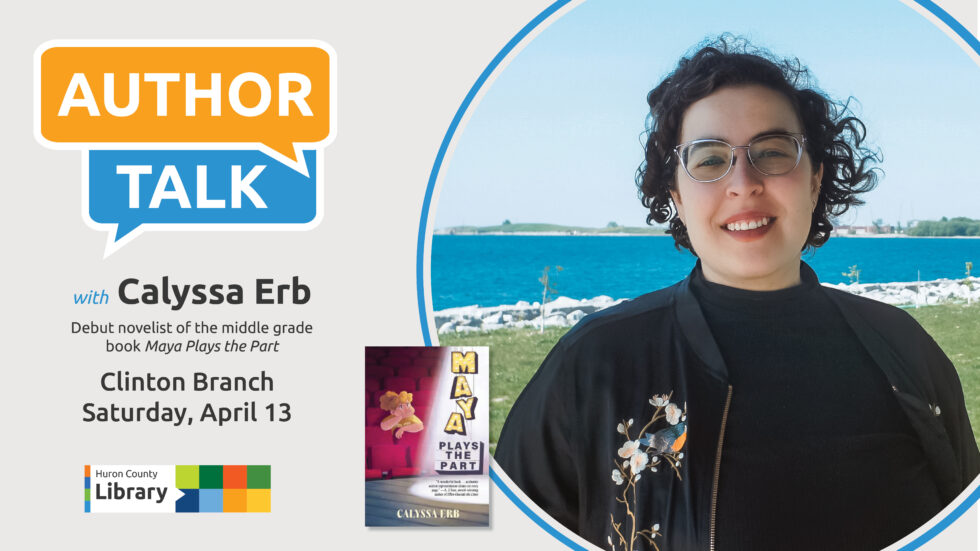 Q&A with Author Calyssa Erb - Huron County Library