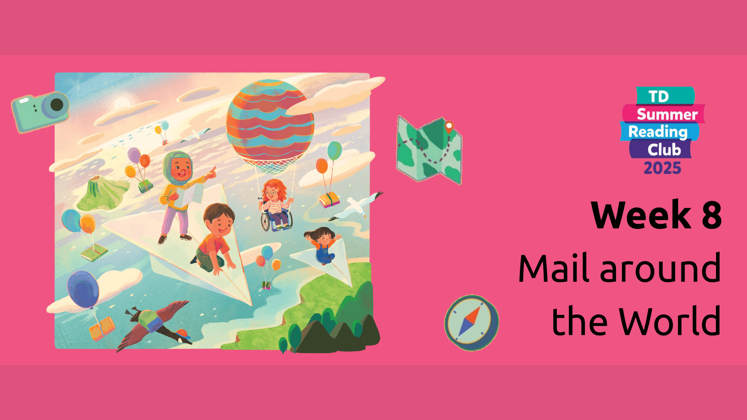 Summer Reading Week 8: Mail Around the World - Huron County Library